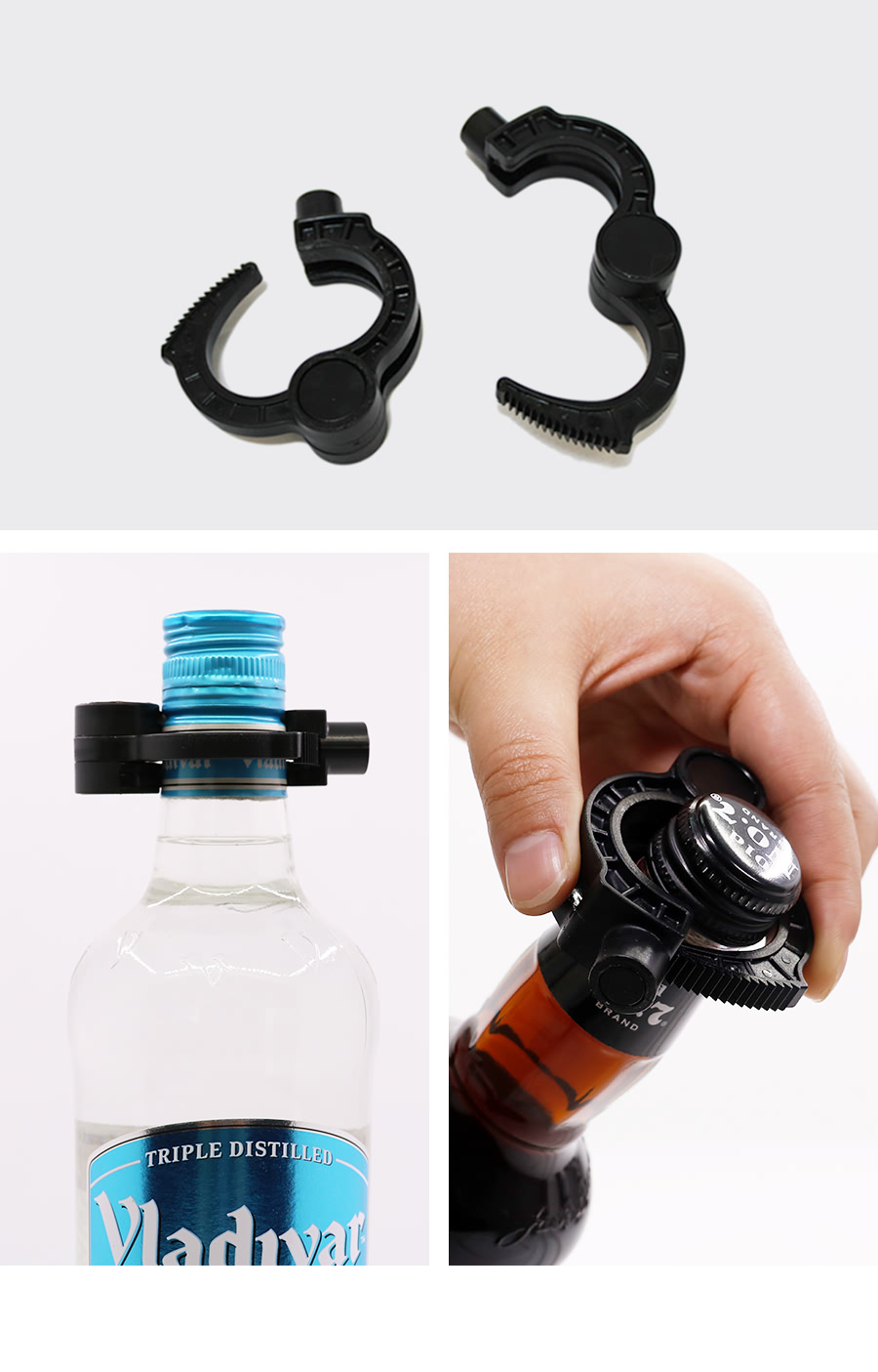 Bottle Top Tag Bottle security cap locks-Liquor security - EAS