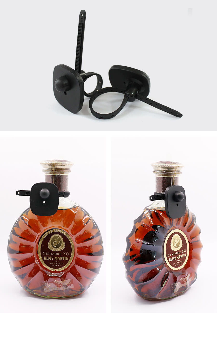 BOTTLE TAG WITH PLASTIC CABLE - EAS