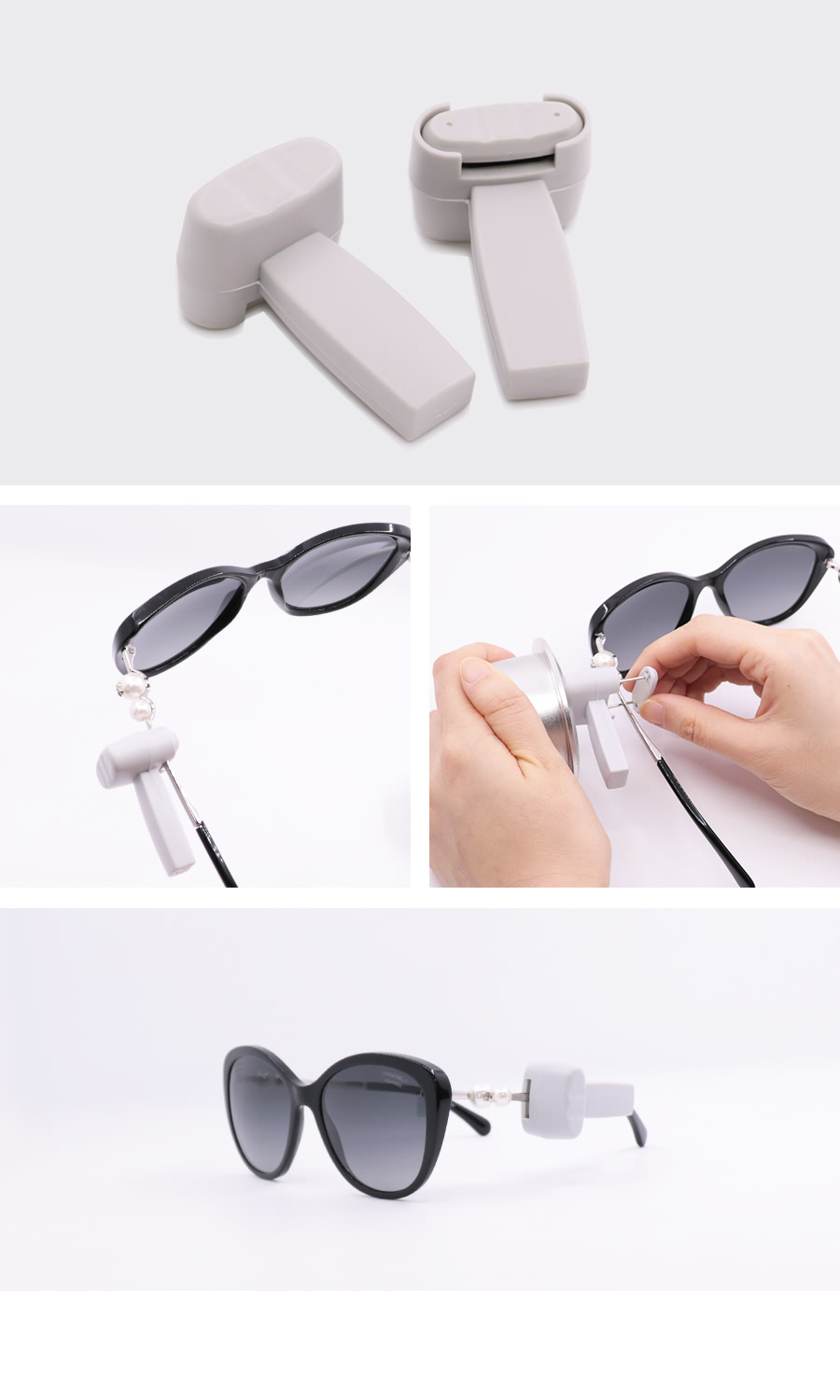 Eye-glasses Security Tag - EAS system loss prevention RFID antenna anti ...