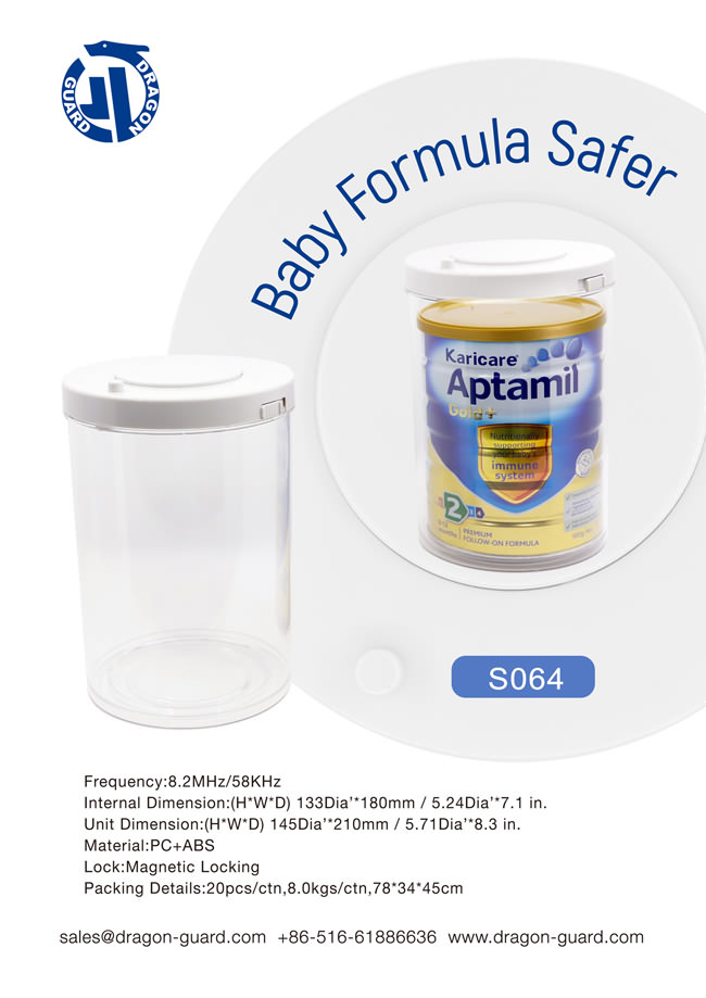 eas Milk Safer device used in supermarkets to protect milk powder - EAS