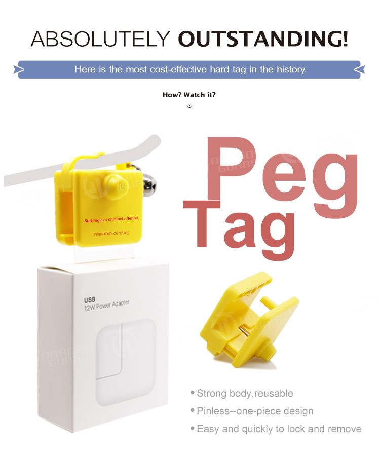 AutoPeg Tag Checkpoint Alpha AutoPeg Tag Anti Theft Solutions - EAS