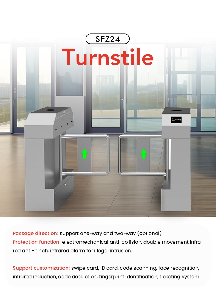 Swing Barrier Speed Gate and Turnstiles - EAS