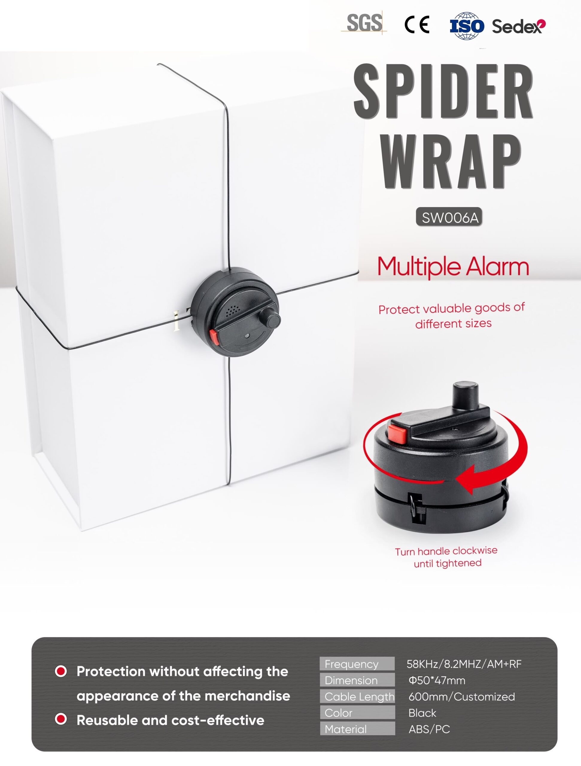 multiple alarm spider - EAS